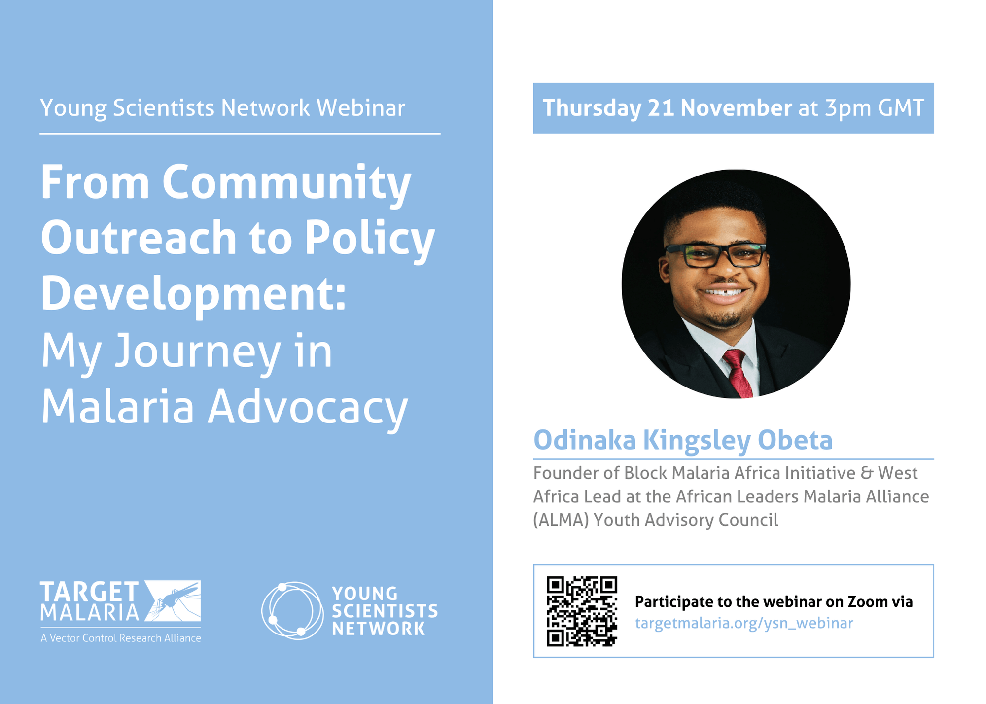 Reflecting on my journey in Malaria Advocacy with Target Malaria’s ...